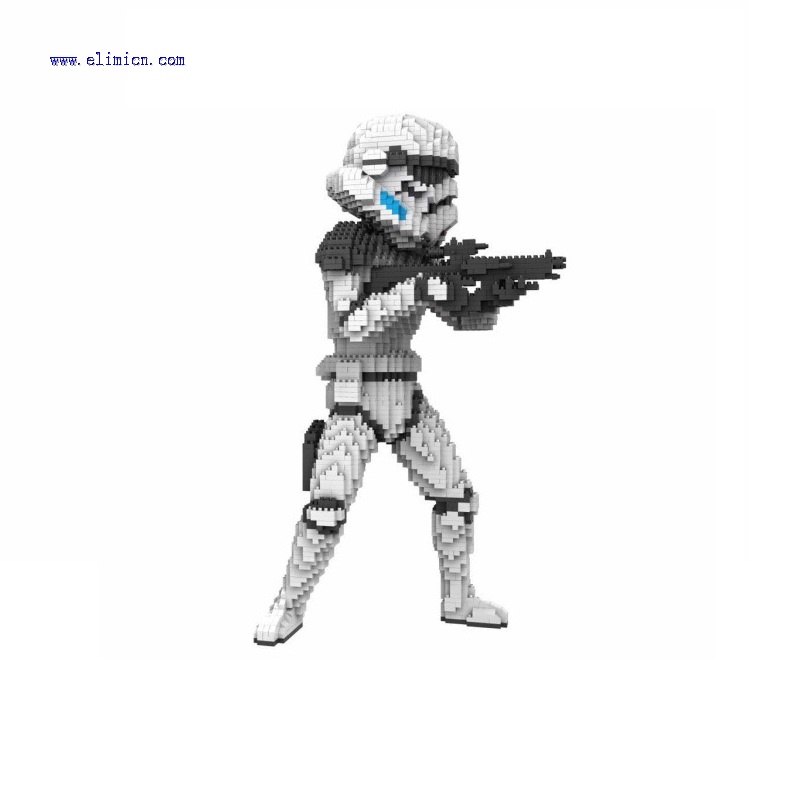 Stormtrooper Star wars plastic lego building toy