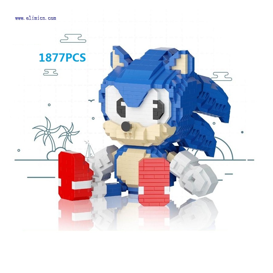 Sonic The Hedgehog Mini Blcoks Building LEGO Toy