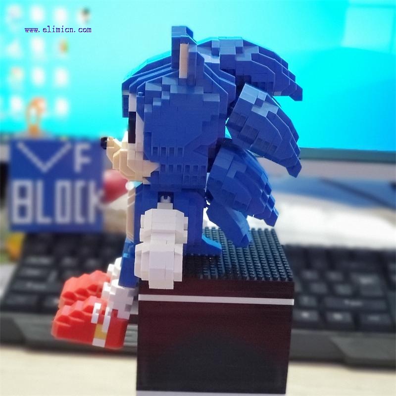 Sonic The Hedgehog Mini Blcoks Building LEGO Toy