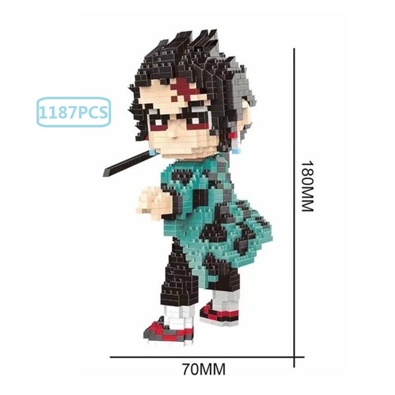 Mini Blocks Anime LEGO Building Toy cartoon Demon Slayer figures