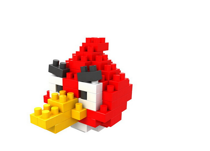 Angry Bird Diamond Blocks